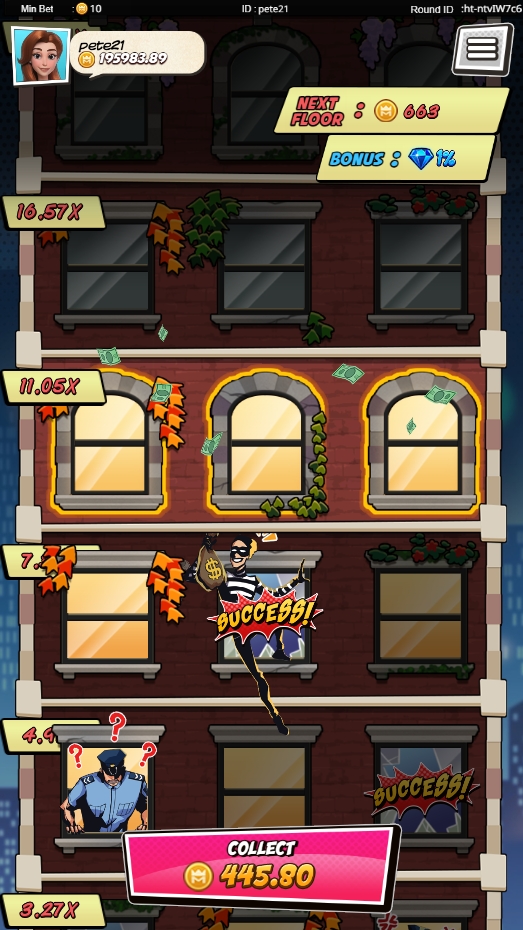 HEIST: Free Game Play | KingMidas Games